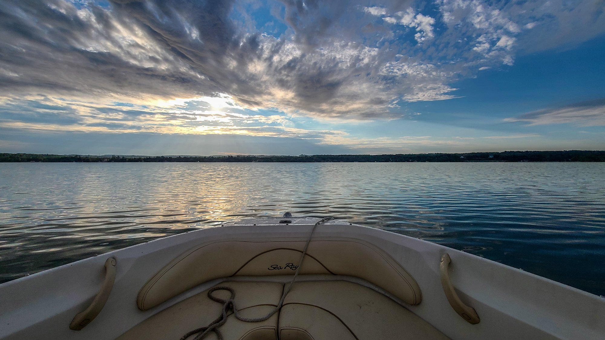 Vol. XX – #136 – Morning On the Lake & Evening Over It – The Leland Report