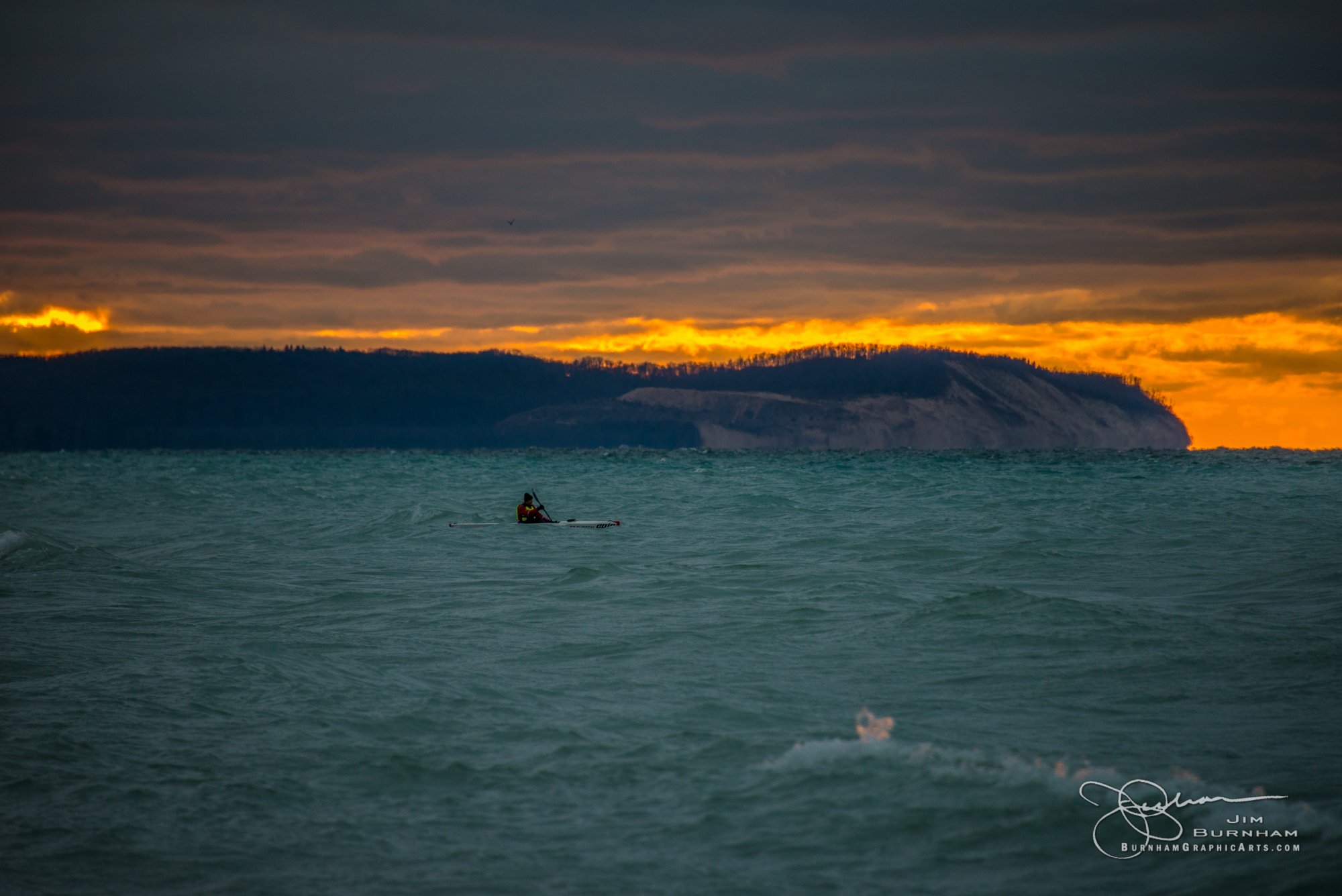 Vol. XX – #221 – A Cold Beach Sunset – The Leland Report